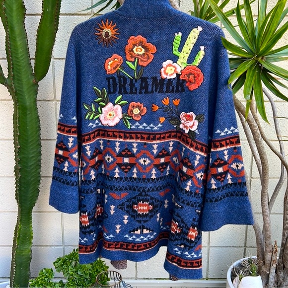 Johnny Was | Sweaters | New Johnny Was Cashmere Wool Blend Desert ...